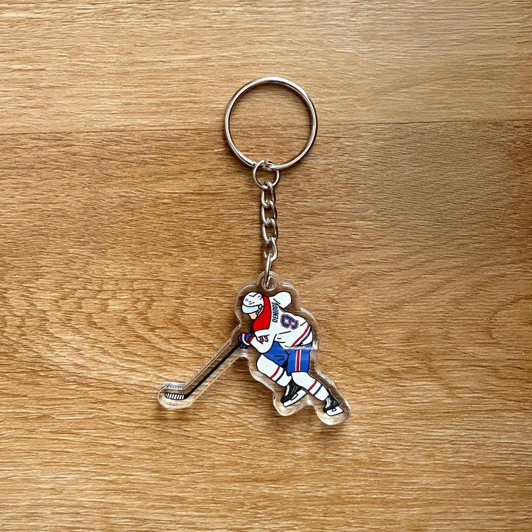Ivan Demidov Keychain Montreal Hockey Acrylic Keychain - Etsy