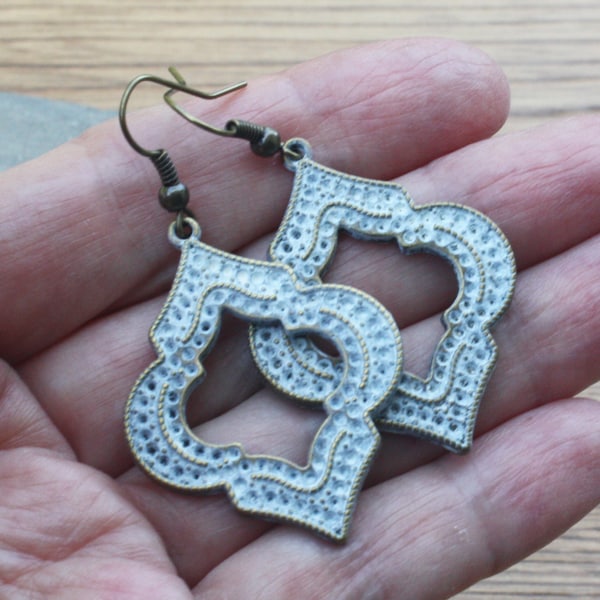 Arabesque Earrings - Etsy