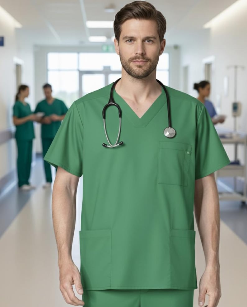 Medical Nurse Scrub Top |downloadable PDF Sewing Pattern |A4 US Letter ...