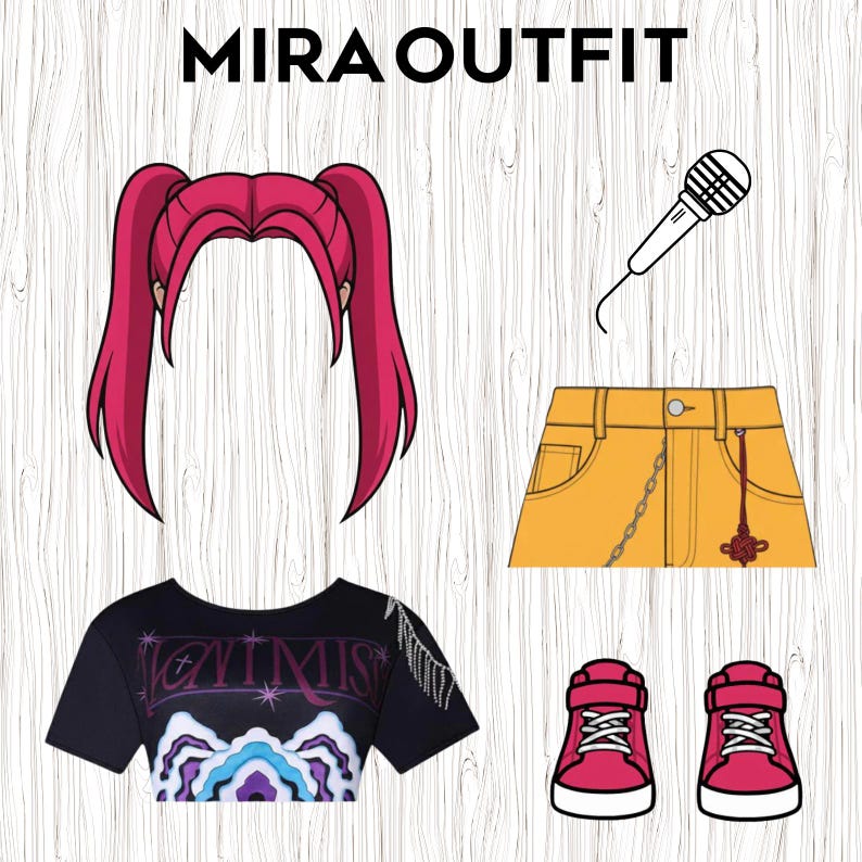 KPOP Demon Hunters Turkey Disguise Printable, Kpop Star Turkey, Kpop ...