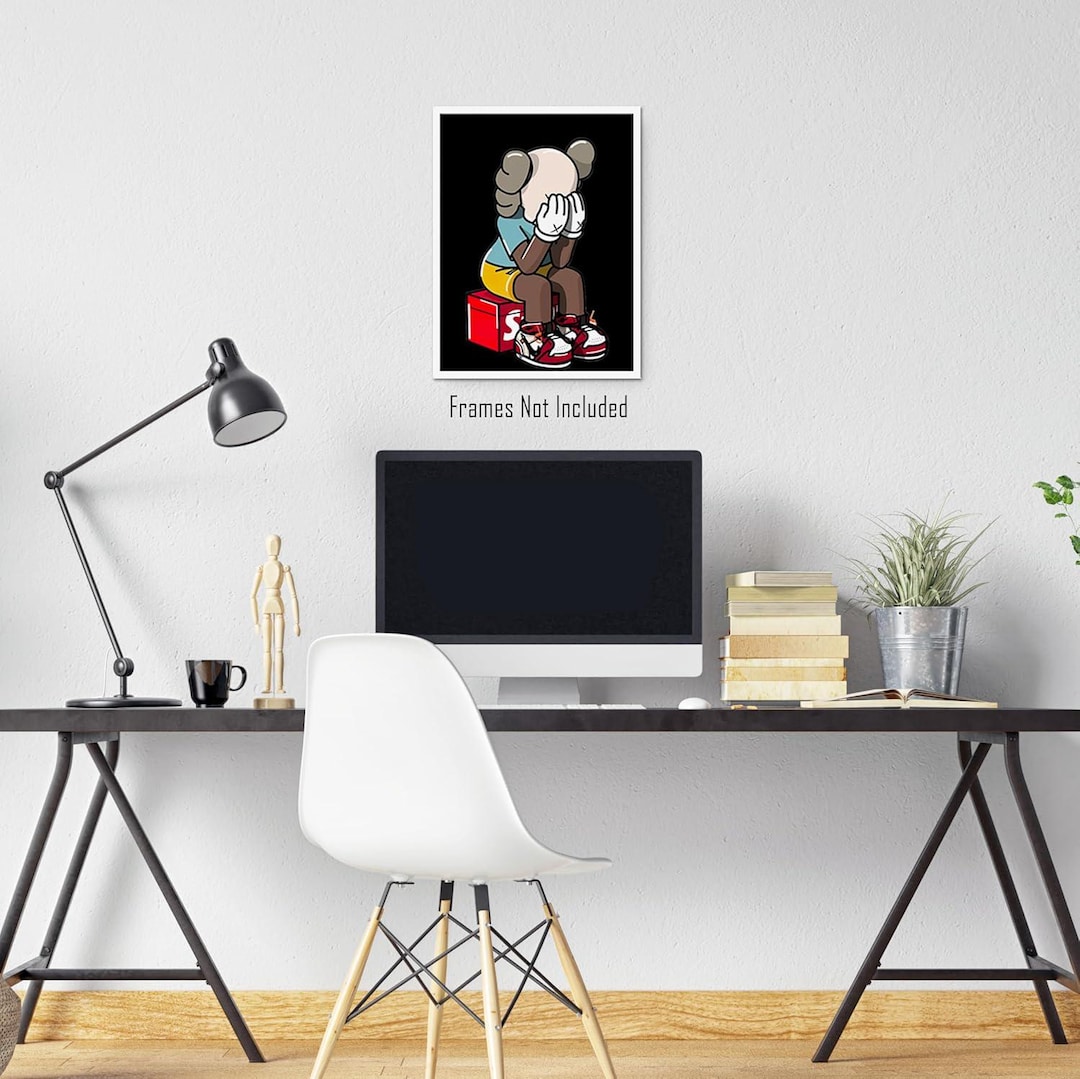 Sneakerhead Poster: Michael Jordan Air Jordans Art Print (digital ...
