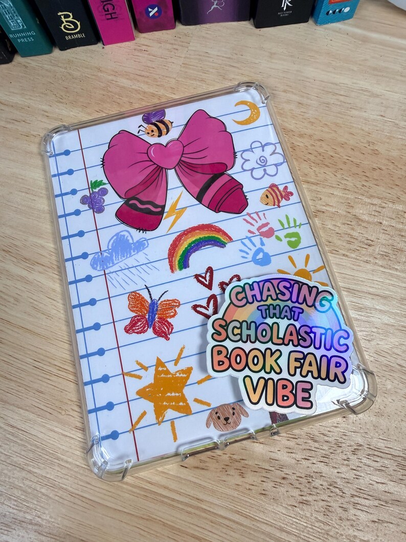 Scholastic Book Fair Nostalgia Sticker | Retro Book Lover, Teacher ...