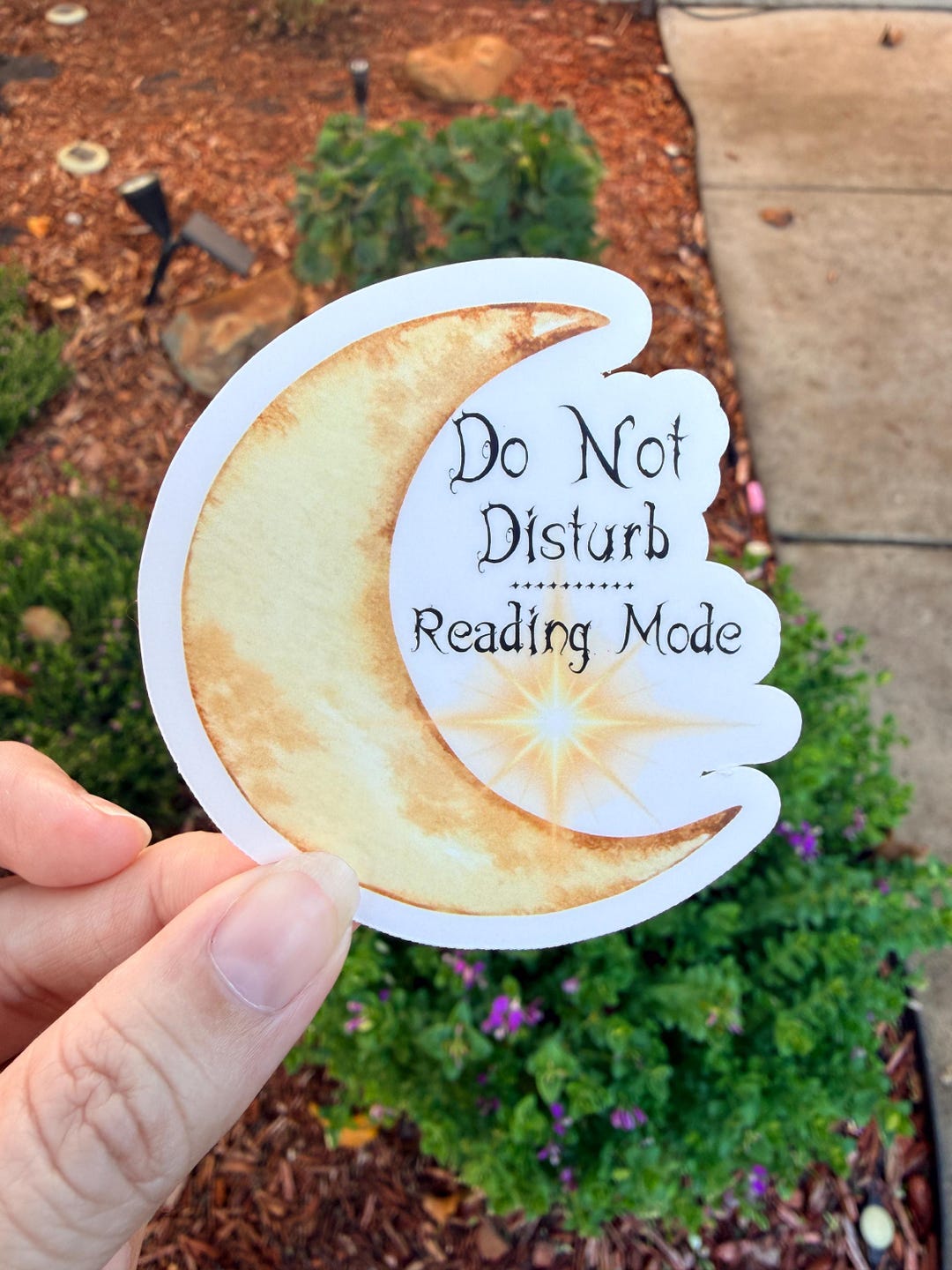 Do Not Disturb Reading Mode Sticker | Book Lover Gift - Etsy