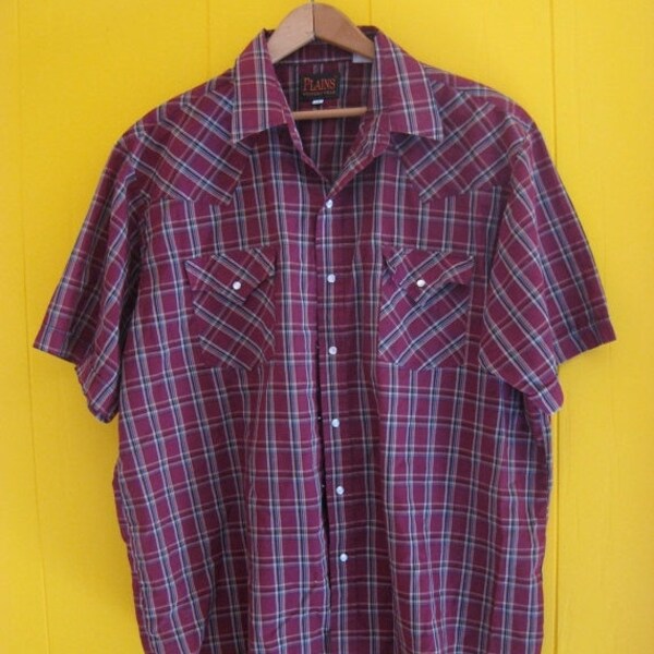 Maroon Plaid - Etsy
