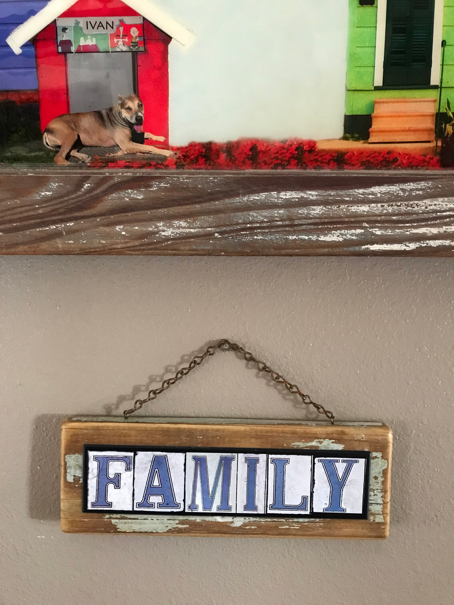 Family New Orleans Street Tile Sign Recycled Wood Gift - Etsy