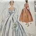 Vintage Mccall's 1950's Wedding or Formal Dress Pattern 9703 Size 14 ...