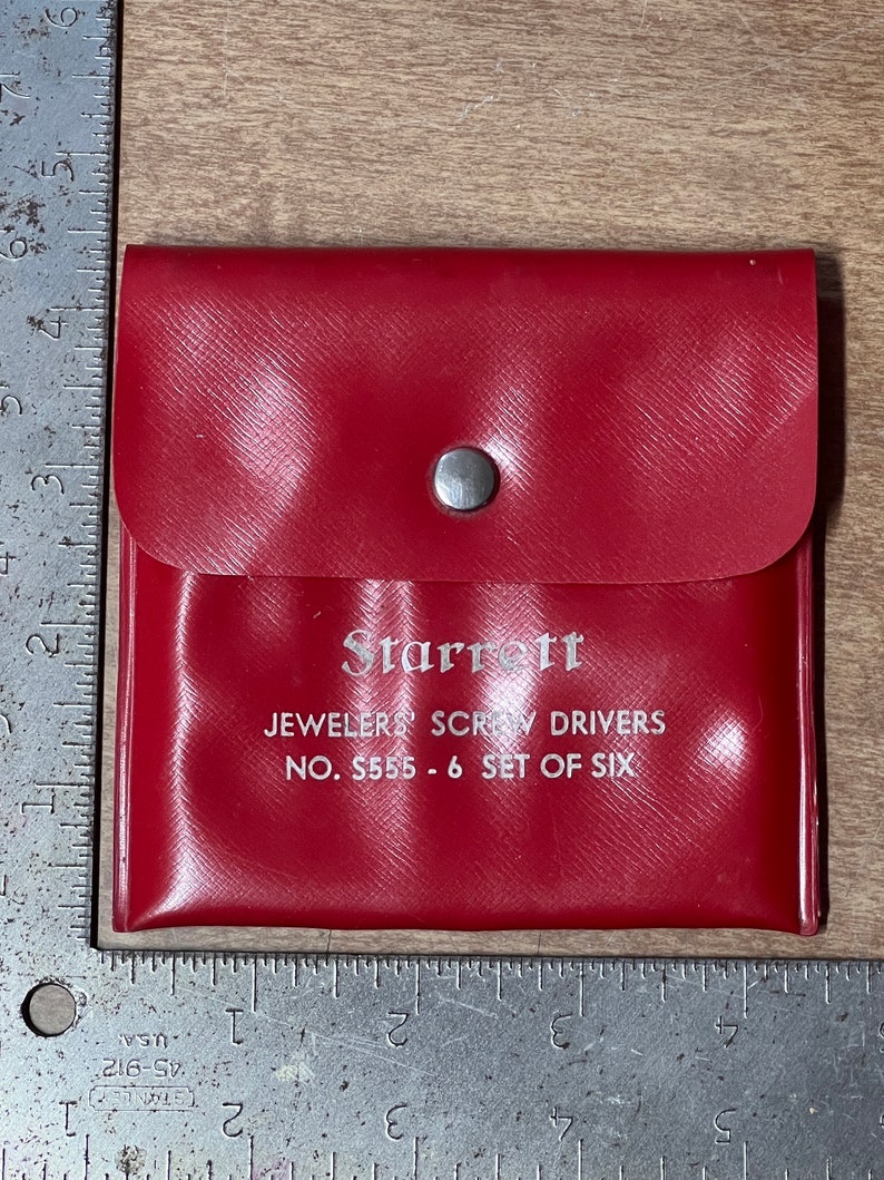 Vintage Starrett Jewelers Screw Drivers No.s555 - Etsy