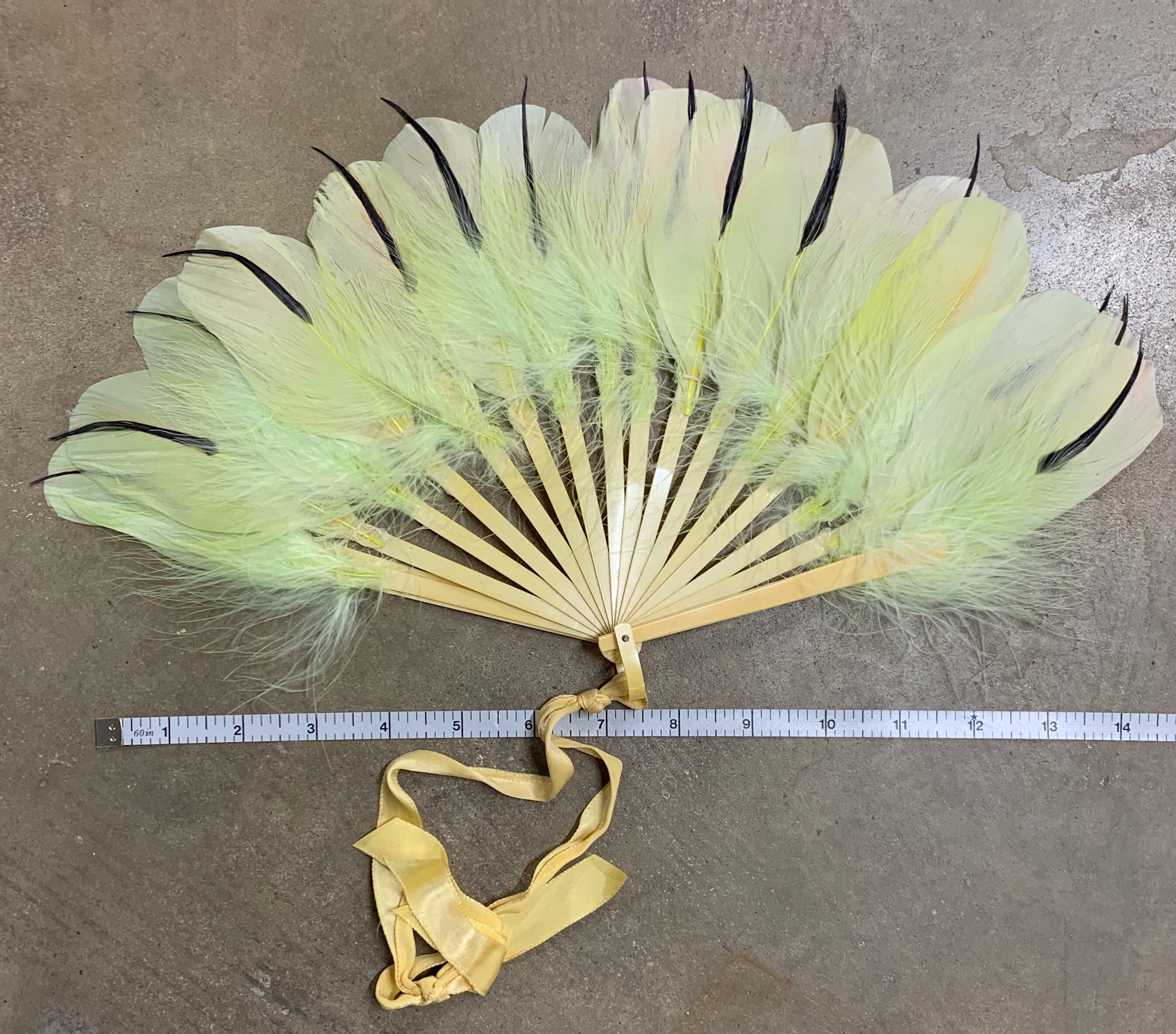 Two Vintage Celluloid Fancy Pants Fans - Etsy