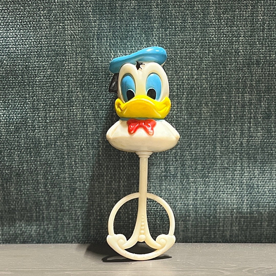 Vintage Danara Walt Disney Productions Donald Duck Rattle Made in Hong ...