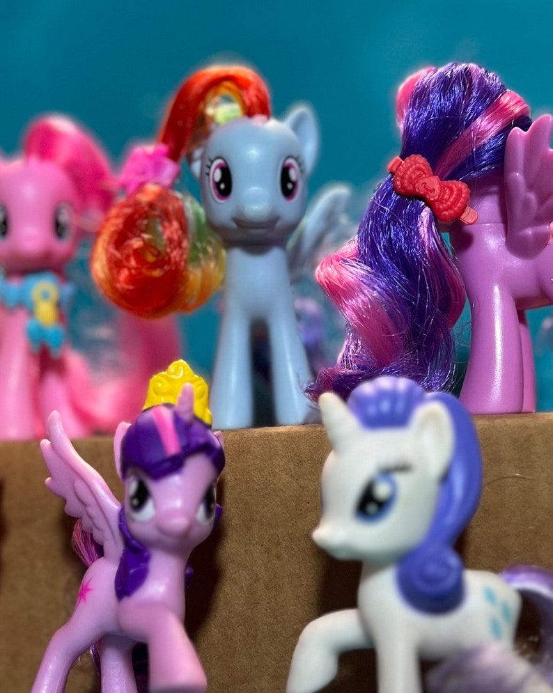 My Little Pony 3 Inch Pony Lot Mcdonald’s Collectible Ponies - Etsy Canada