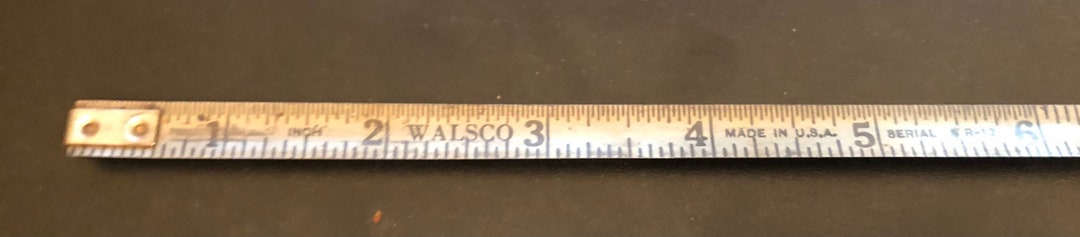 Walsco Little Pal 3 Foot Stainless Steel Tape Measure - Etsy
