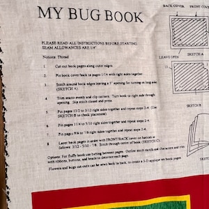 My Bug Book - DIY Quilted Soft Baby Book - Etsy