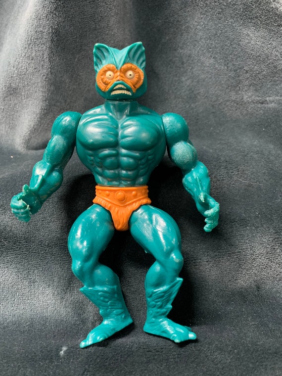 Vintage Motu Mer-man Masters of the Universe Figure - Etsy