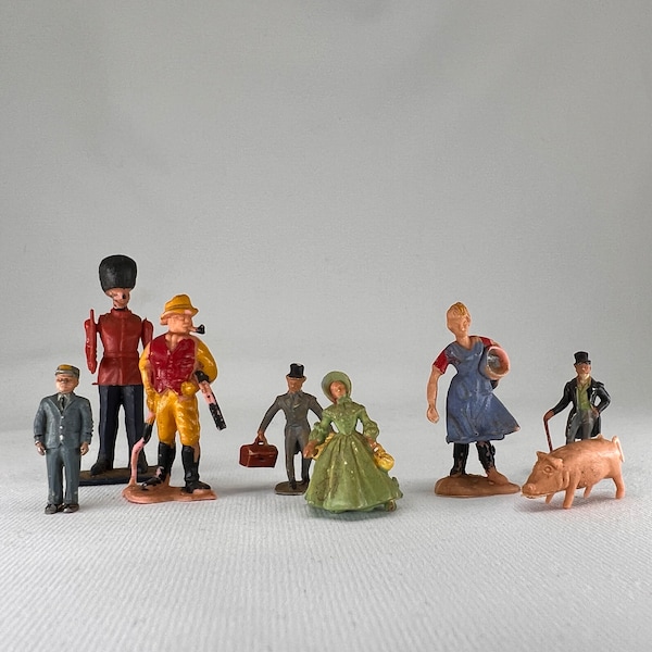 Plastic Miniature People - Etsy