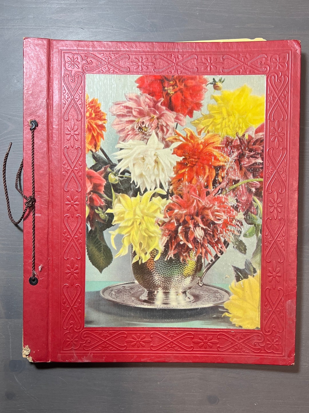 Vintage Scrapbook. 1940’s. Lovely Large Brilliant Illustrations and ...
