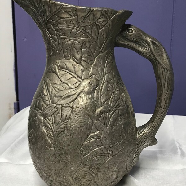 Rabbit Pitcher - Etsy