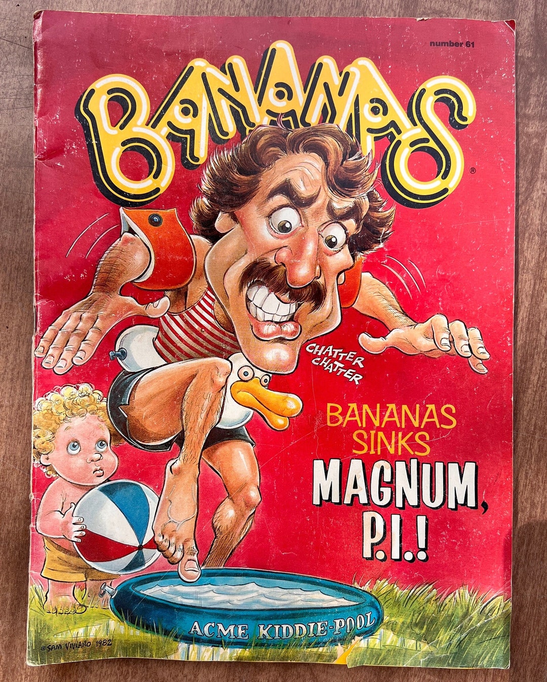 Vintage Bananas Magazine Issue Number 61 - Etsy