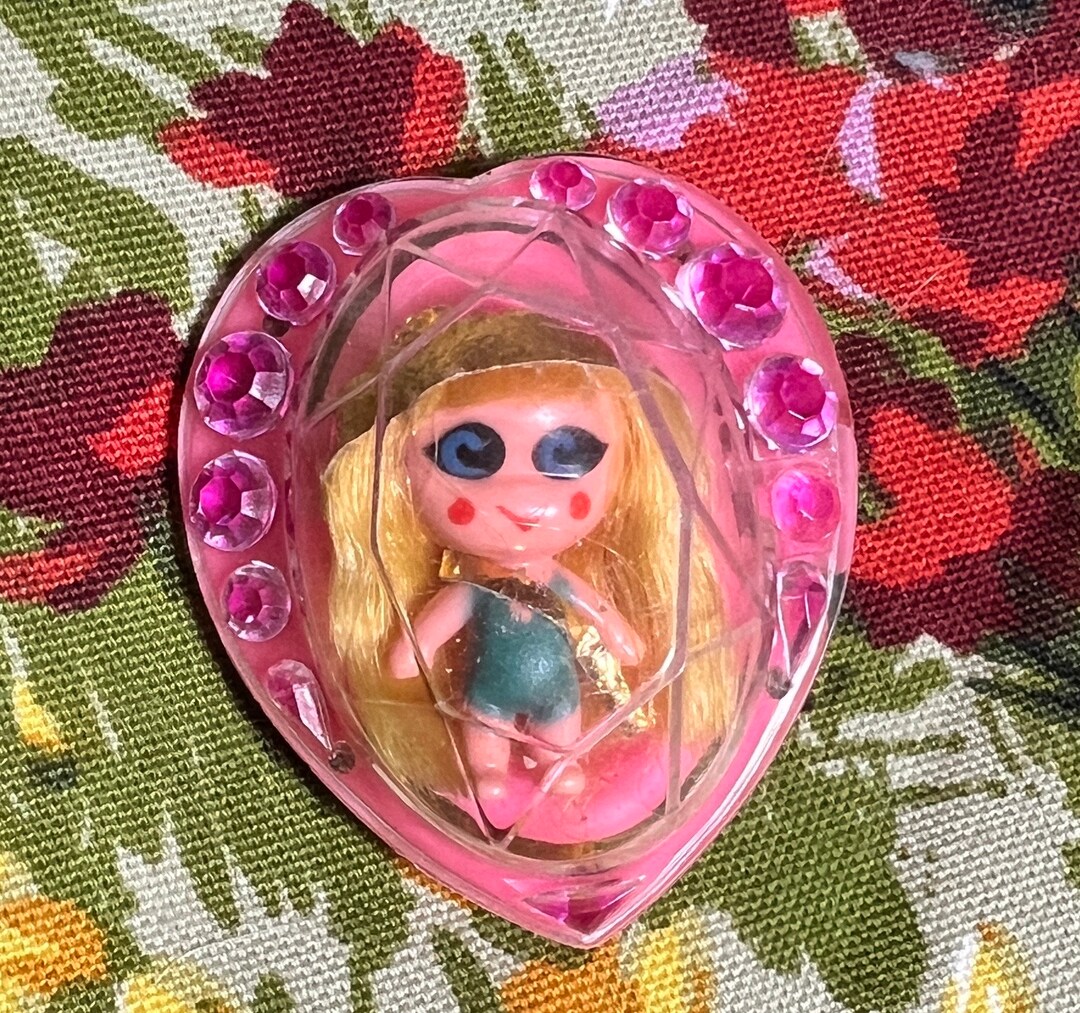 Vintage 1967 Mattel Liddle Kiddle Jewelry Kiddle - Brooch,pin,pendant ...
