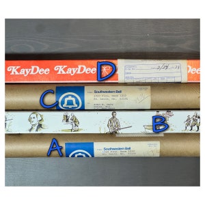 Vintage Linen Calendar Towel Wall Decor - 1972, 1975, 1976, 1979 ...