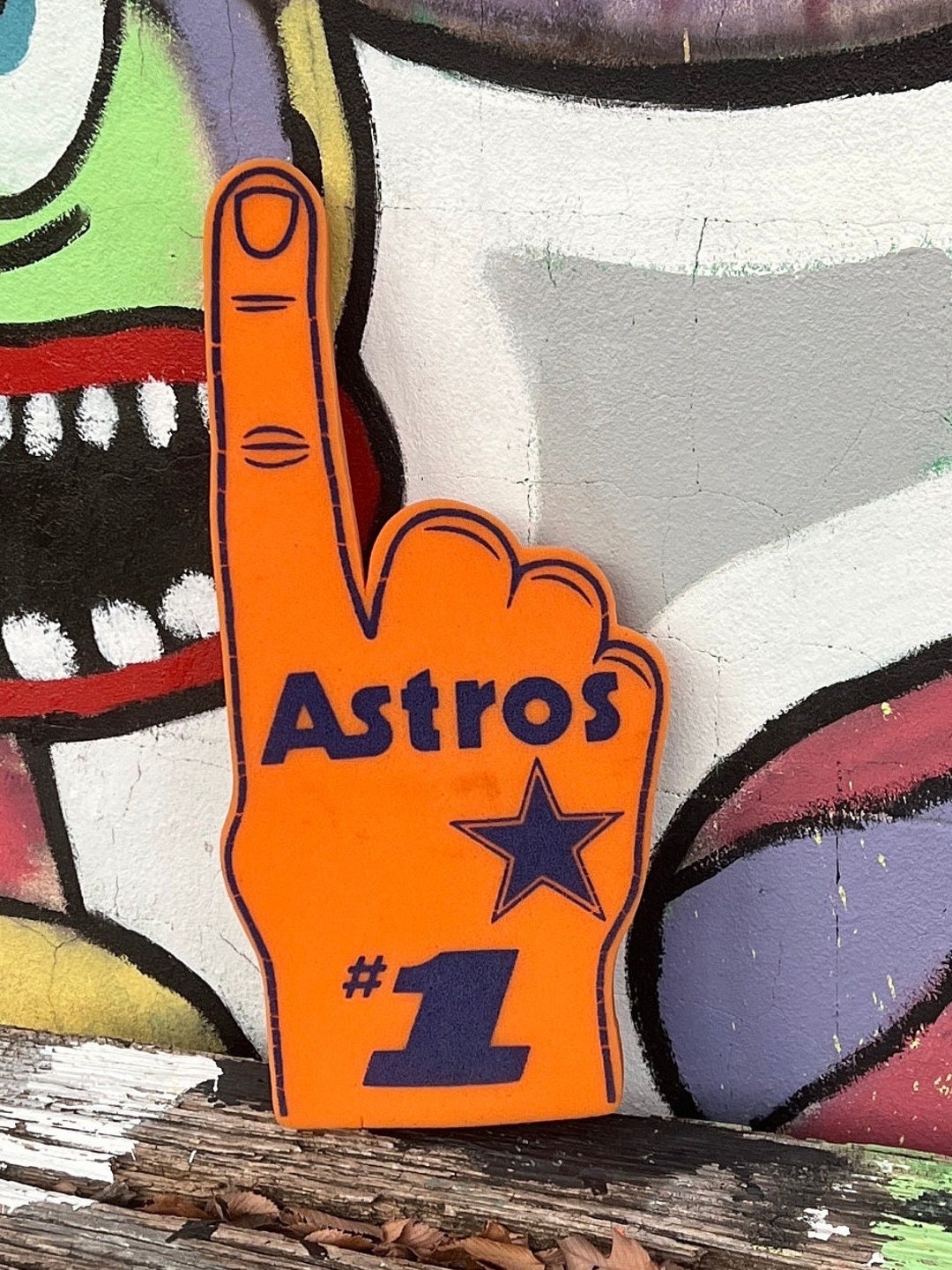 Vintage 1979 Foam Spirit Hand Houston Astros - Etsy