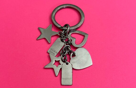 Coach Keychain -- Hearts, Tags and Stars - Gem