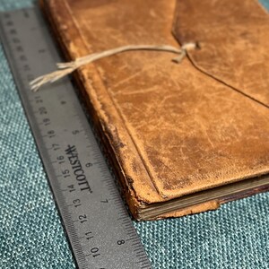 Vintage Ledger Journal Book Dusty and Crusty Old Cover Antique ...