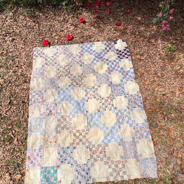Feed Sack Quilt - Etsy
