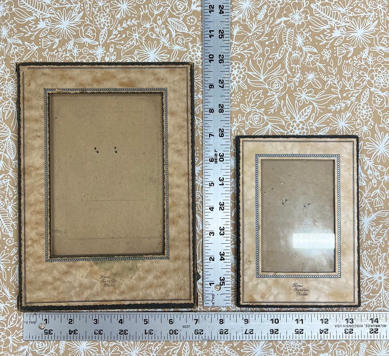 Vintage Pair of Paper Deco Frames From 20s/30s - Etsy