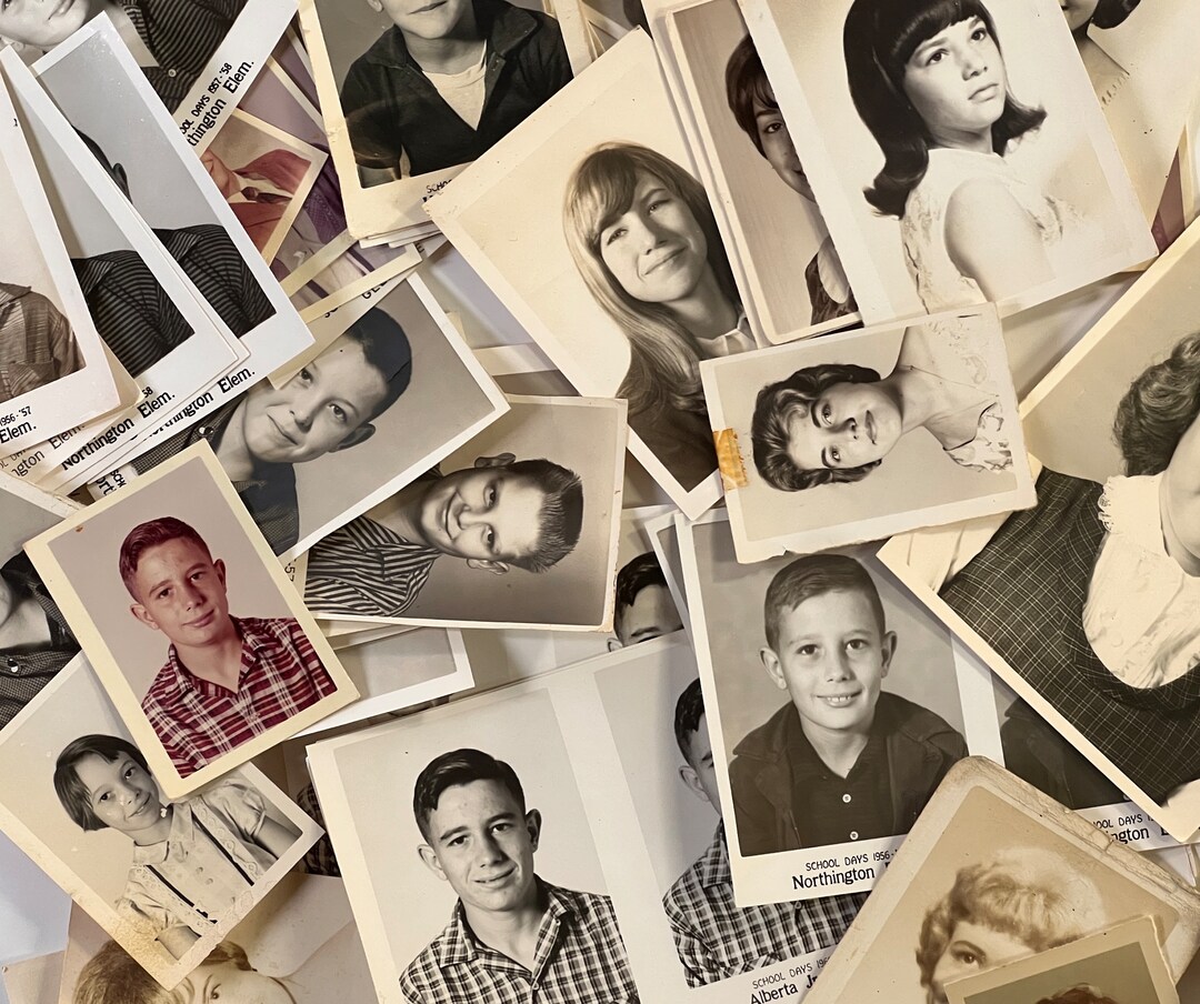 Vintage School Photographs of *children*kids*young Adults From the ...