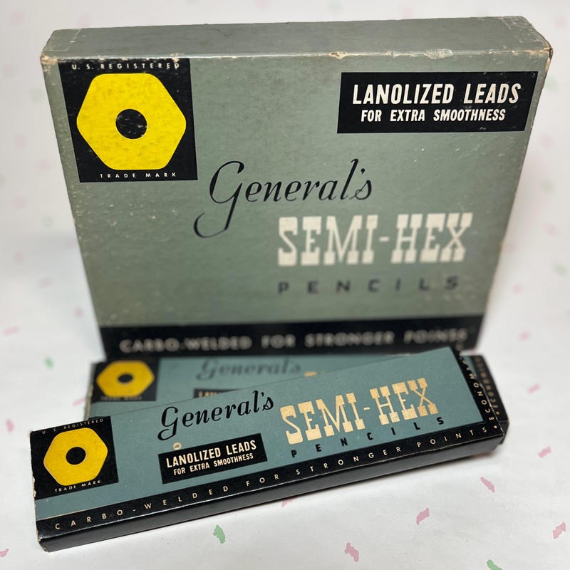 Vintage General Pencil - Etsy