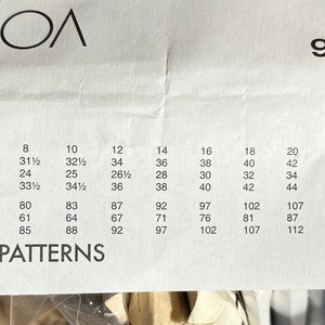 Vogue Wardrobe Pattern V8866 - Size B5 (8-10-12-14-16) - Etsy