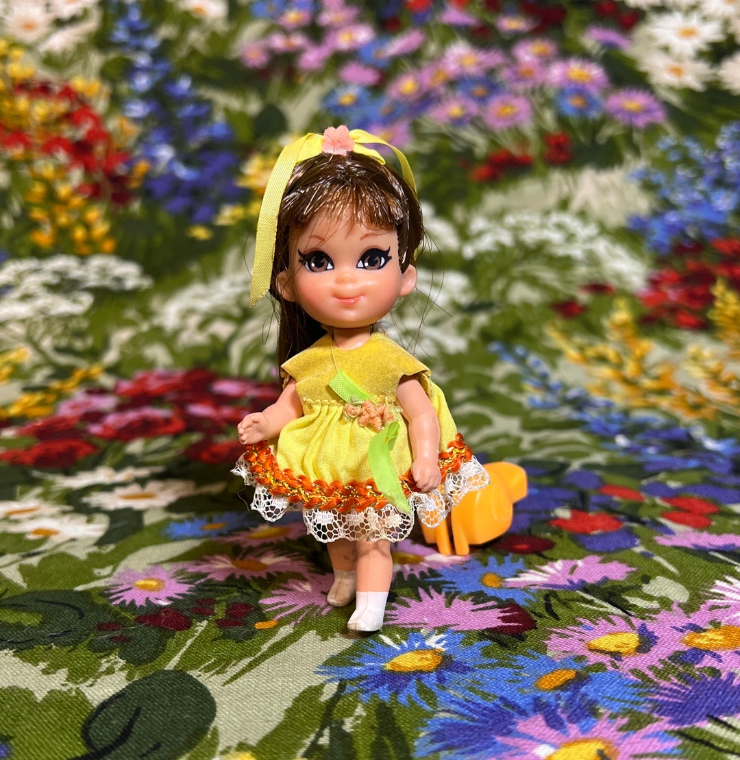 Vintage Mattel 1967 Liddle Kiddle Sheila Skediddle Doll and Scooter - Etsy