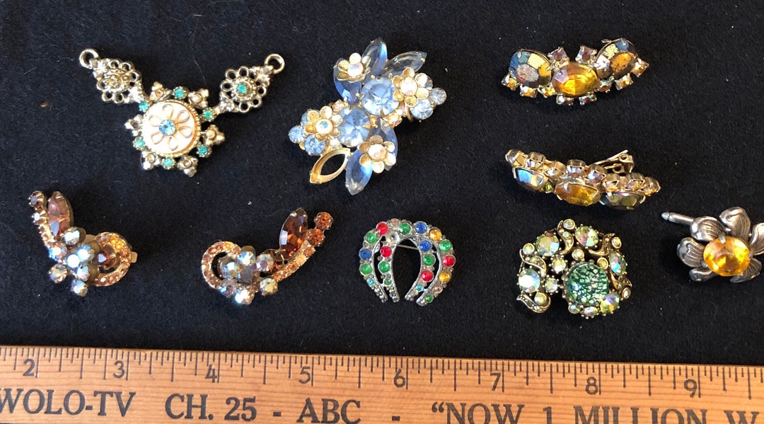 All the Colors - Sparkly Bits Lot Assemblage Repair - Etsy