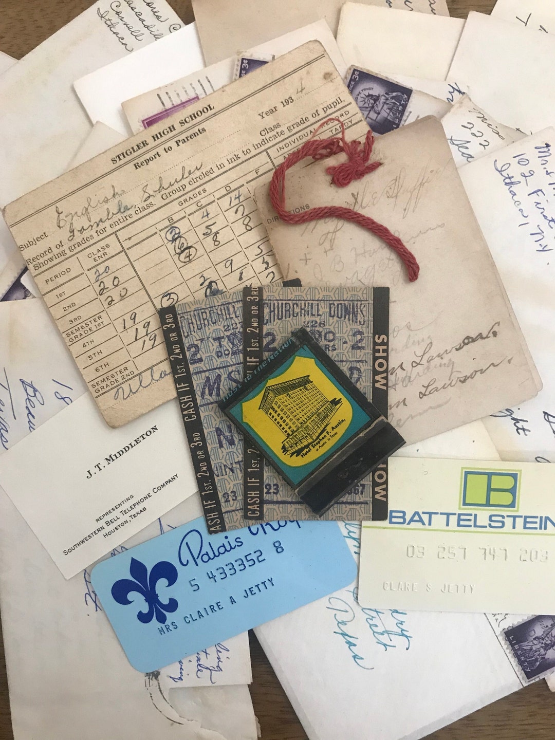 Handwritten Letters, Invitations, Announcements and Cards From the 1950 ...