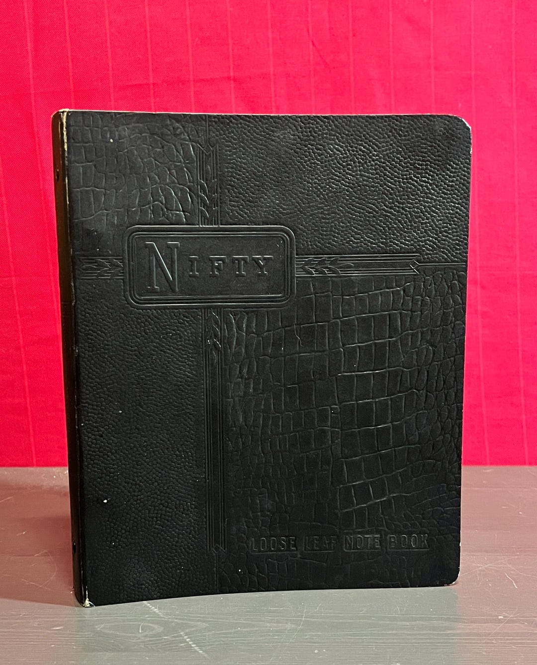 Vintage NIFTY Loose Leaf Binder - Etsy