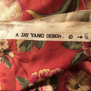 3 Yards Jay Yang Design Baroque Fabric 54 Home Dec - Etsy