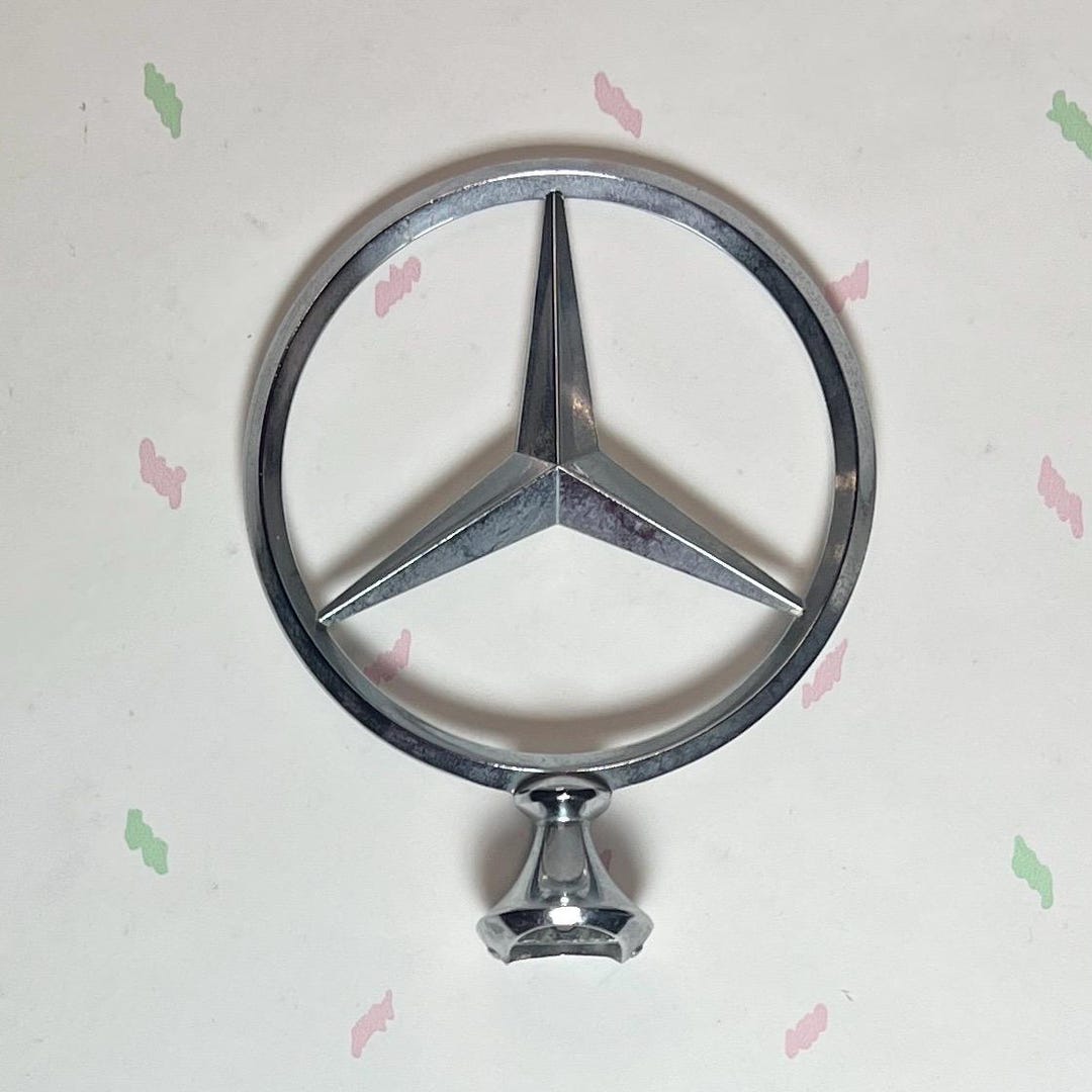 Vintage Mercedes Car Emblem - Etsy