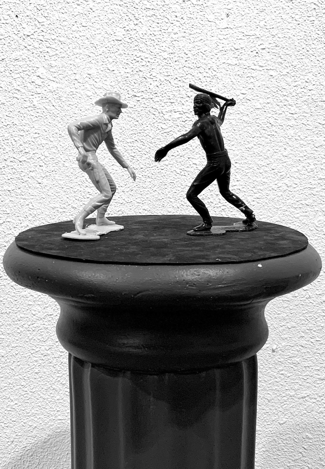 Vintage Louis Marx Jumbo 6" Rifle Cowboy & Indians Plastic Western Toy ...