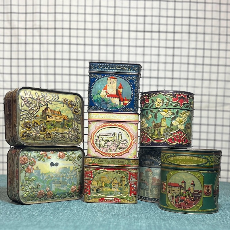 Metal Candy Box - Etsy