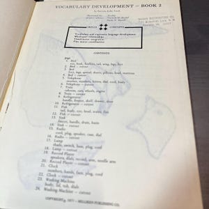Vintage 1970’s Vocabulary Development Workbooks Teacher’s Guide ...