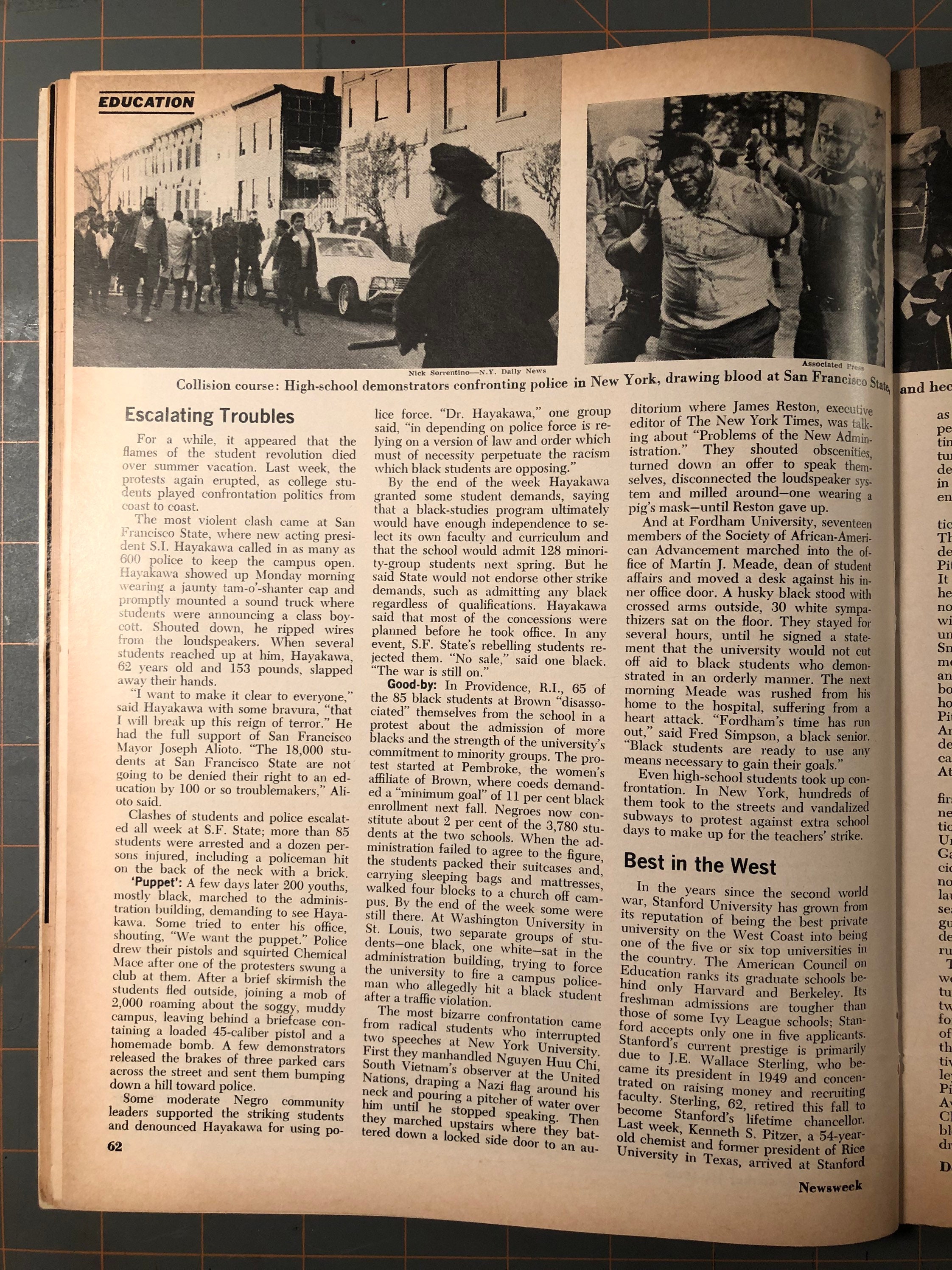 Vintage Newsweek Magazine December 16, 1968 Can Vietnam Stand Alone - Etsy