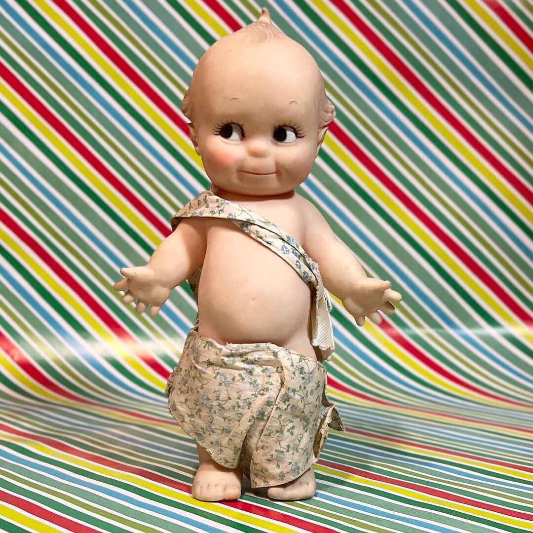 Adorable Kewpie 1970's Vintage Cameo Kewpie Signed J/K Left Side Eye - Etsy