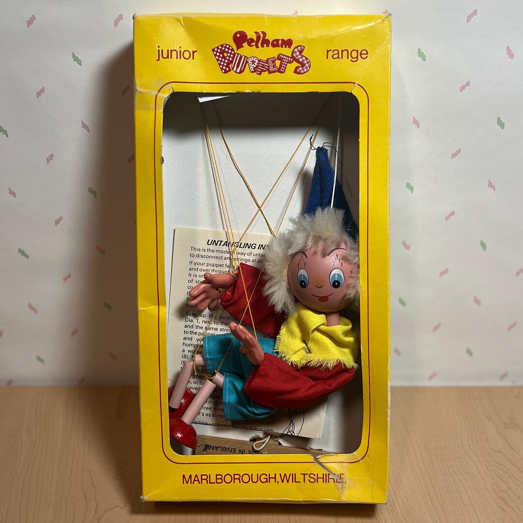 Vintage Pelham Puppets Classic String Puppet - in Original Box - Etsy