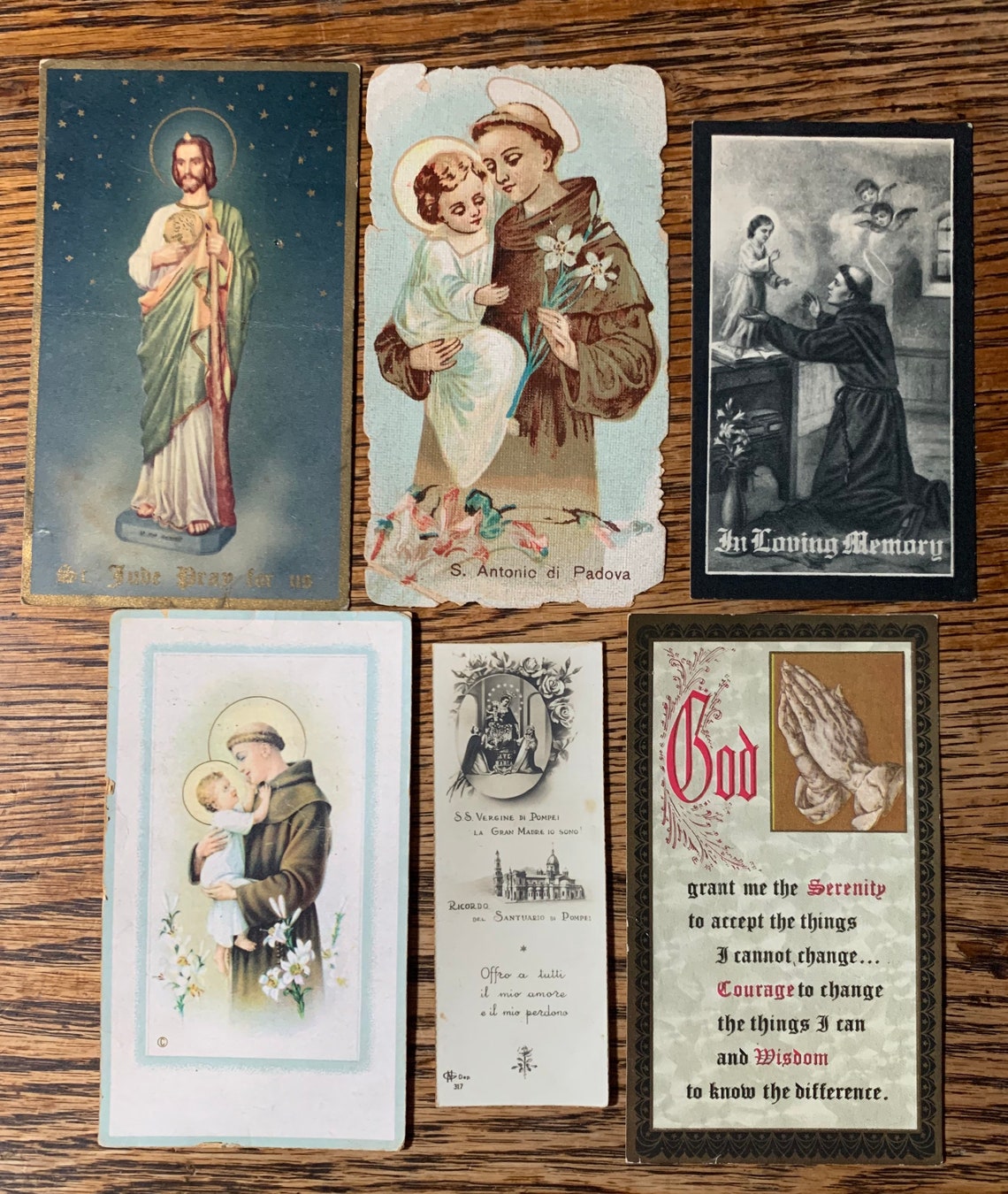 Vintage Prayer Memory Religious Catholic Card Ephemera Crafts - Etsy