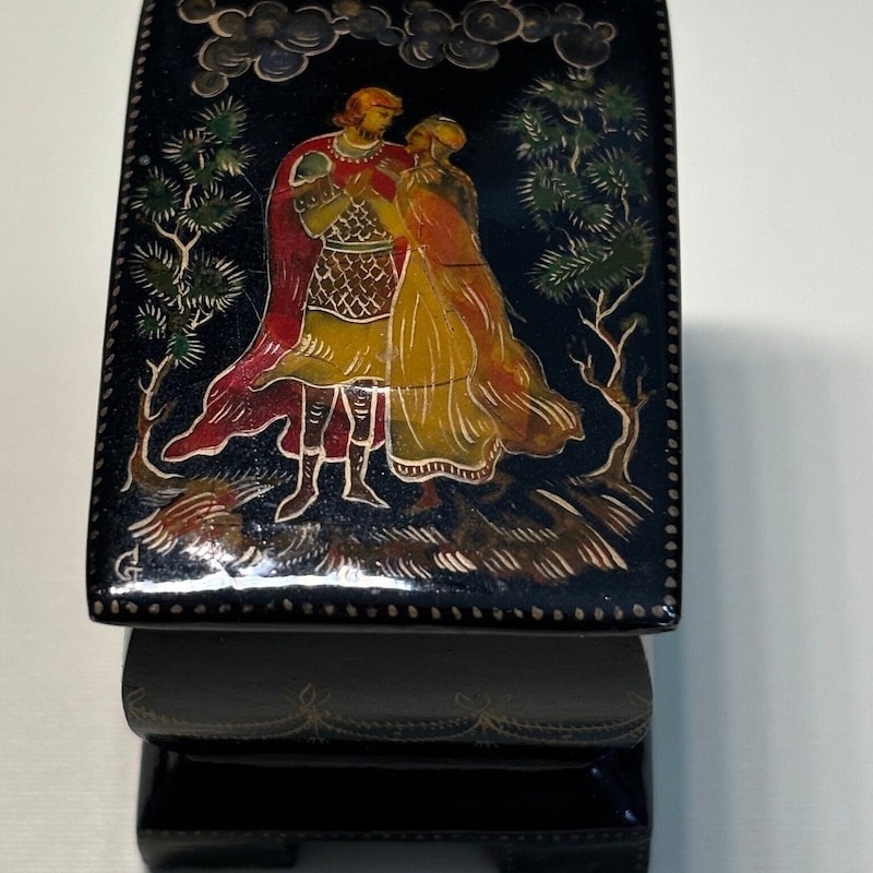 Russian Lacquer Boxes - Etsy
