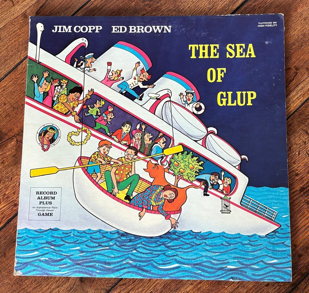 The Sea of Glup Record Album Plus Game Jim Copp/ed Brown - Etsy