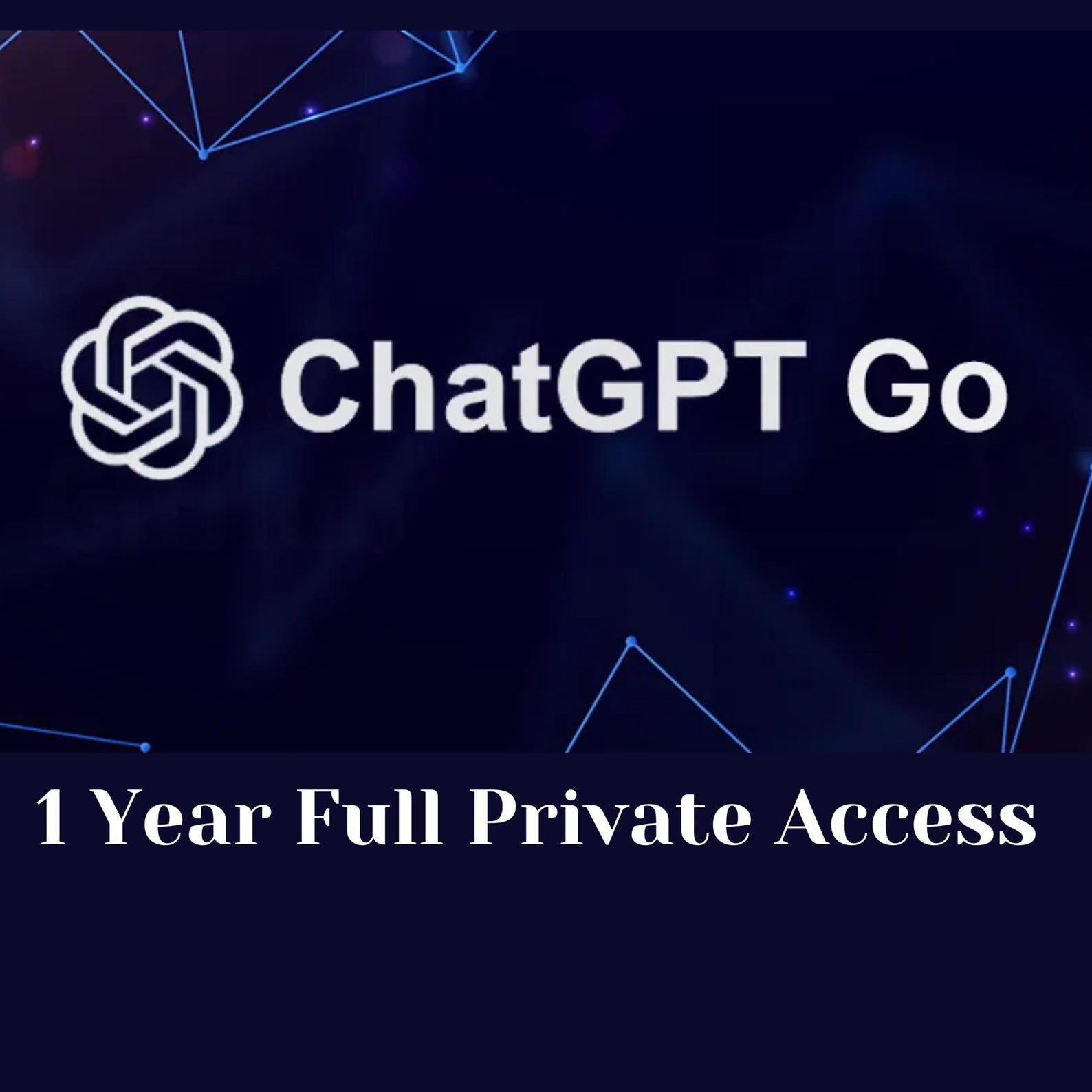 Chatgpt Go (GPT-5) – 1 Year Private Account Subscription | GPT-4 Vision ...
