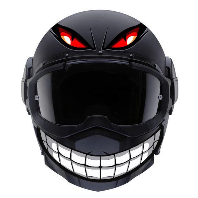 Motorcycle Eyes Decal - Etsy