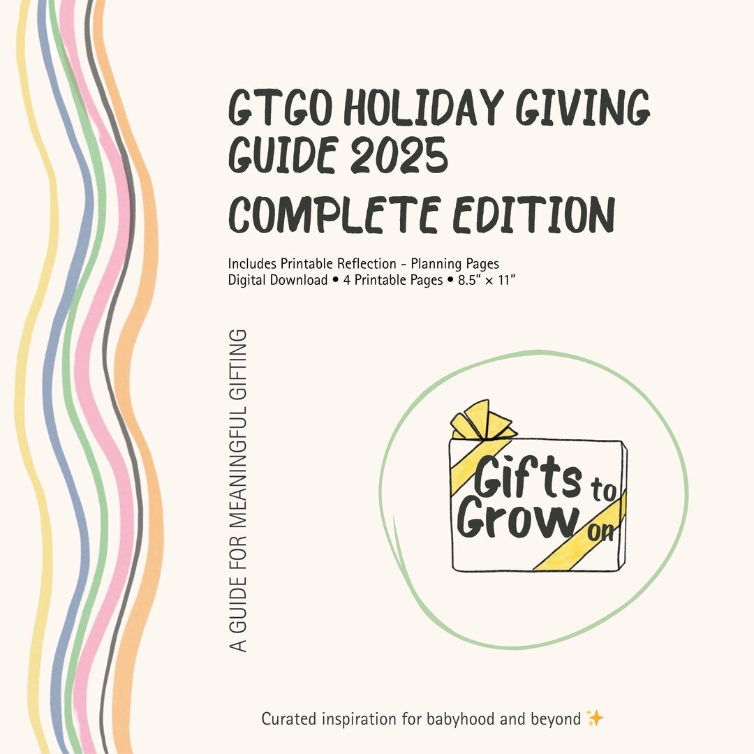 Meaningful Gift Guide + Reflection Journal | Printable Organizer for ...