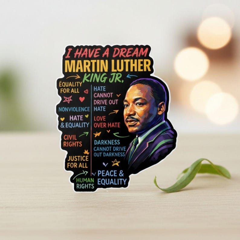 MLK Jr. 'I Have a Dream PNG | Black History Month- Sublimation SVG ...